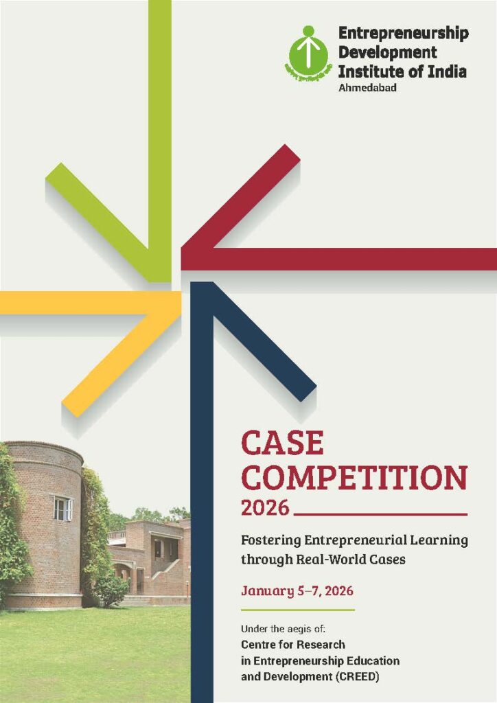 Case Competition 2026 – Entrepreneurship Development Institute of India